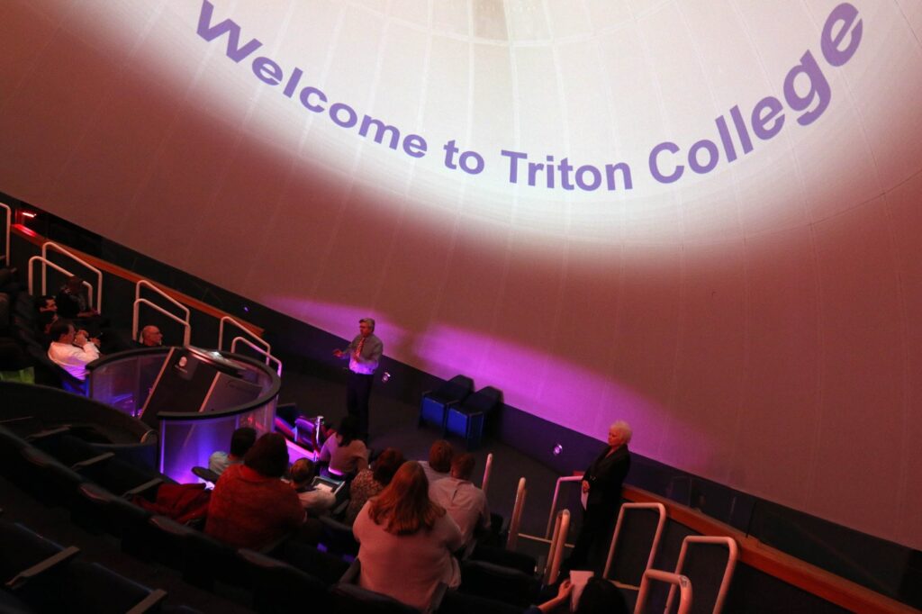 Cernan Earth and Space Center Upgrades to New Laser Projector