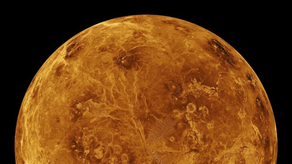 Scientists Unveil Explanation for Venus' Mysterious Crown Features