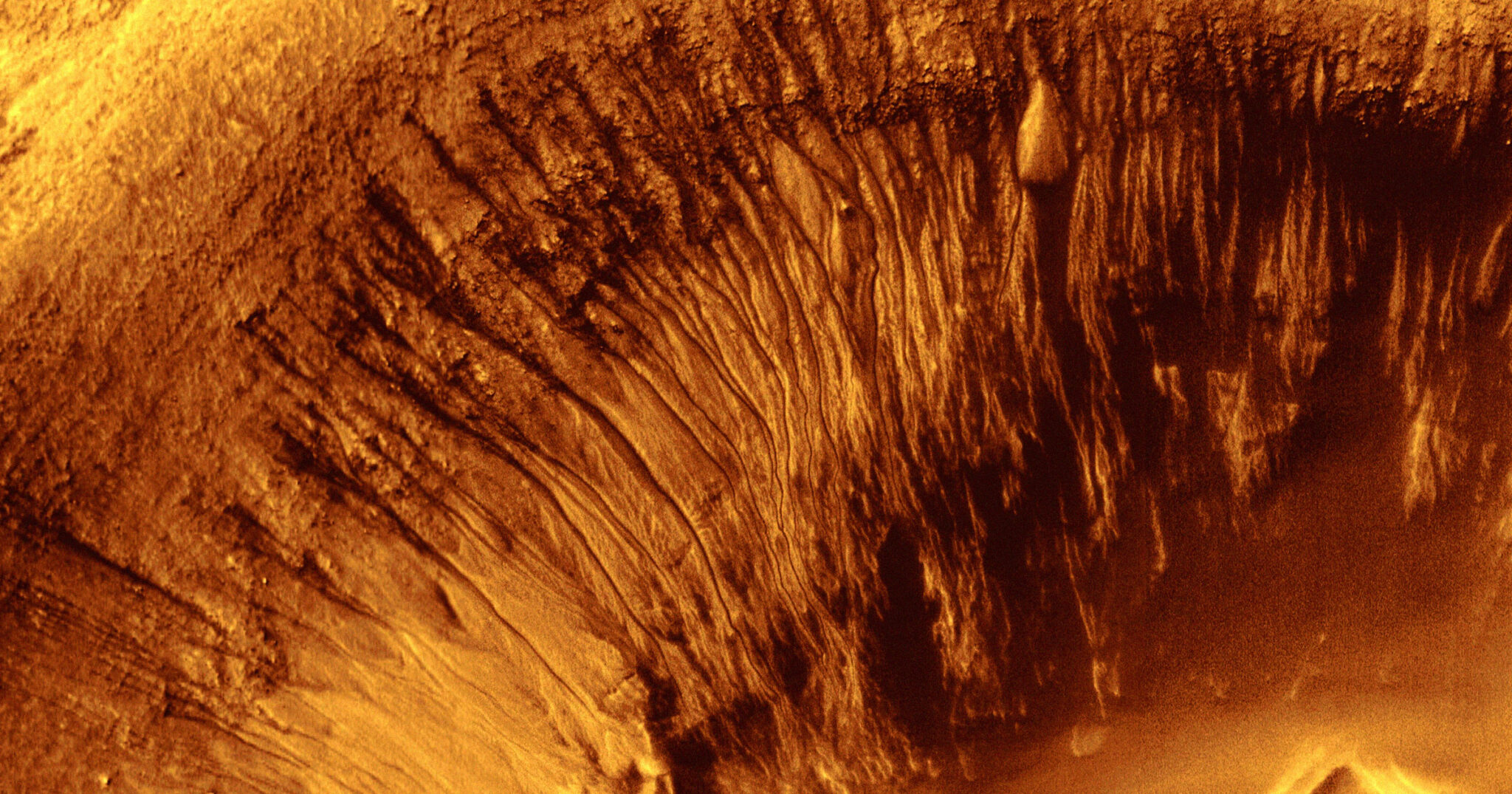 Scientists Uncover Mechanism of Martian “Burrowing” Phenomenon