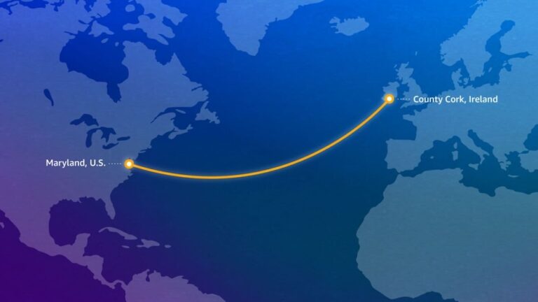 AWS Unveils Plans for Fastnet Subsea Cable Connecting US and Ireland