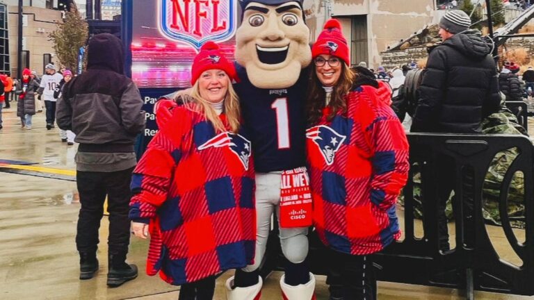 Patriots Superfans Showcase Custom Gear at Game Days